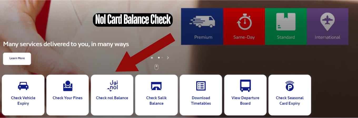 Check Your NOL Card Balance Online Easily - stations.ae