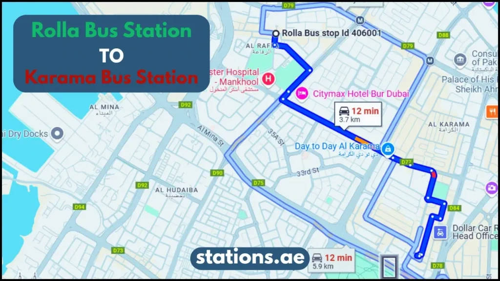 Al Karama Bus Station: Complete Guide for Routes, Timings & Metro ...